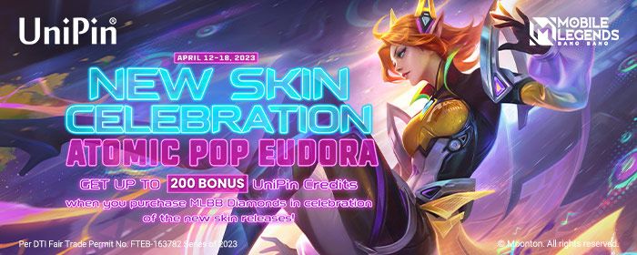 UniPin - New Skin Celebration: Atomic Pop Eudora